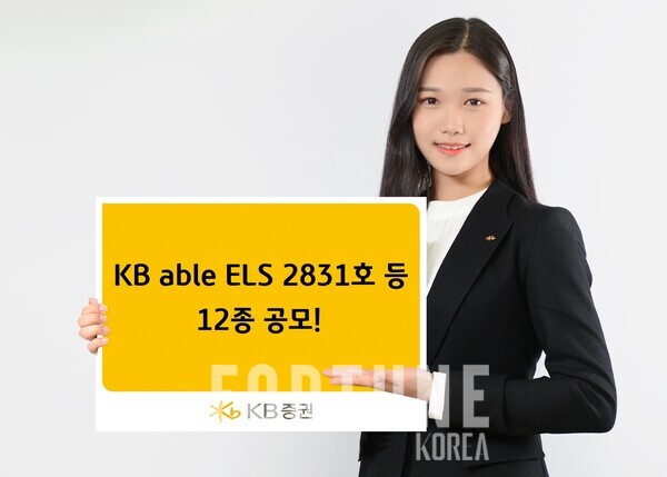 KB증권, 최고 연 12.0% 추구 ELS 등 12종 공모